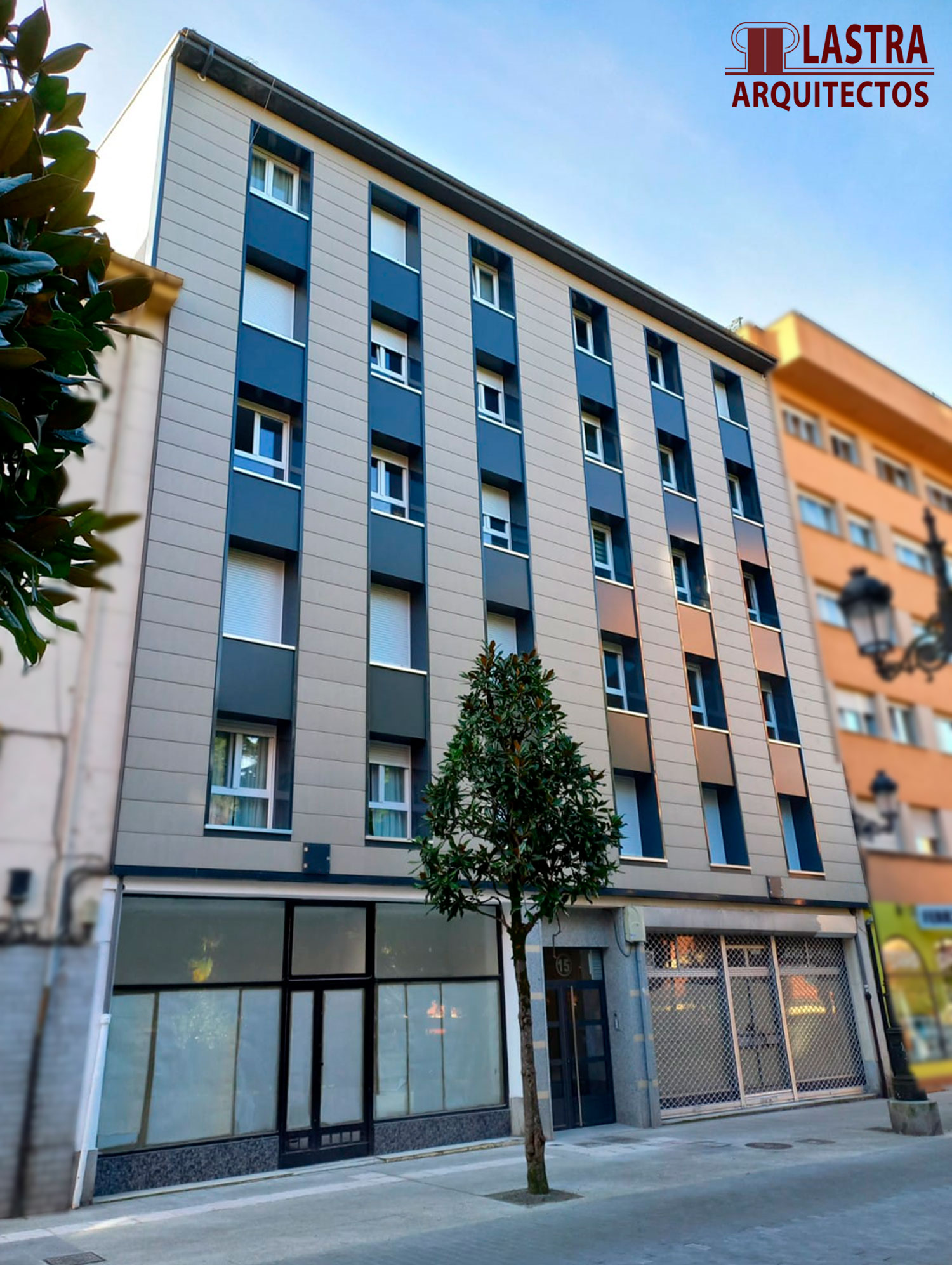Rehabilitacion de Fachadas en Oviedo, calle Vázquez de Mella | Lastra Arquitectos